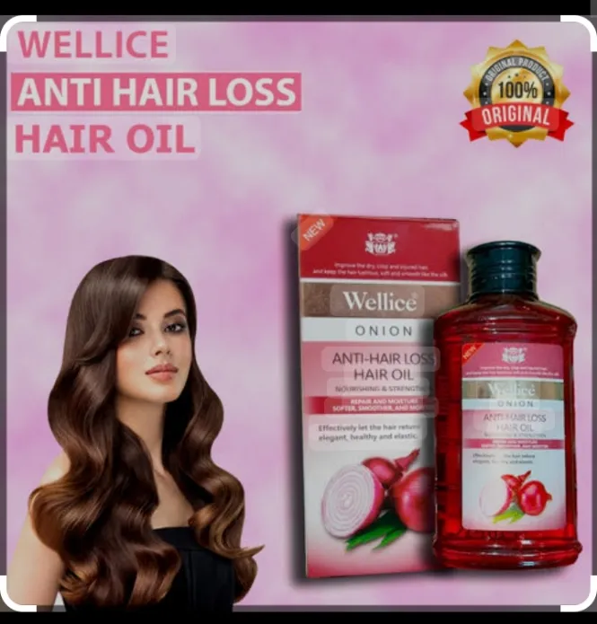 Wellice onion anti hair loss hair oil 150 ml | Daraz.pk