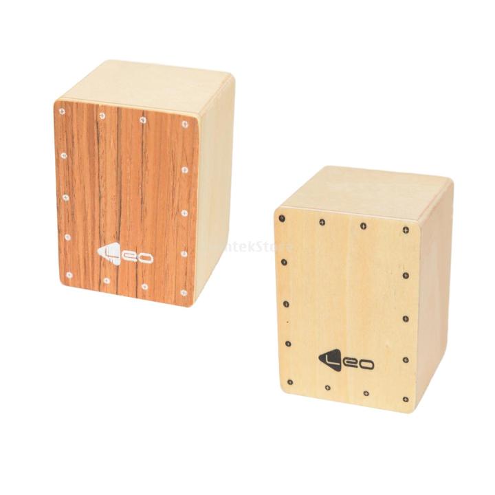 Travel Cajon Box Drum Portable Wood Percussion Instrument Hand Drum ...
