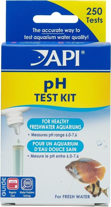 API PH TEST KIT 250-Test Freshwater Aquarium & Pond Water pH Test Kit ...
