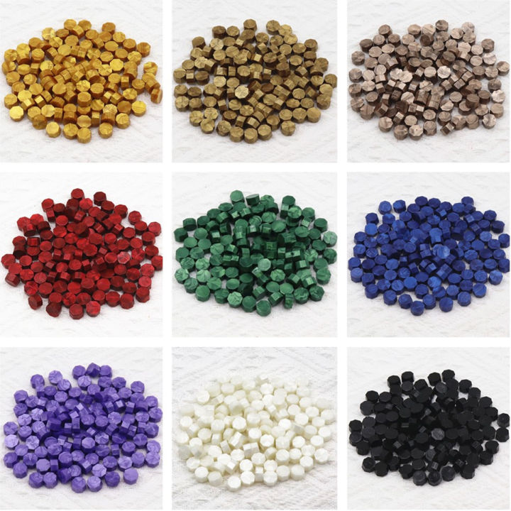 100pcs/bag Octagon Sealing Wax Beads For Seal Stamp, Handmake ...