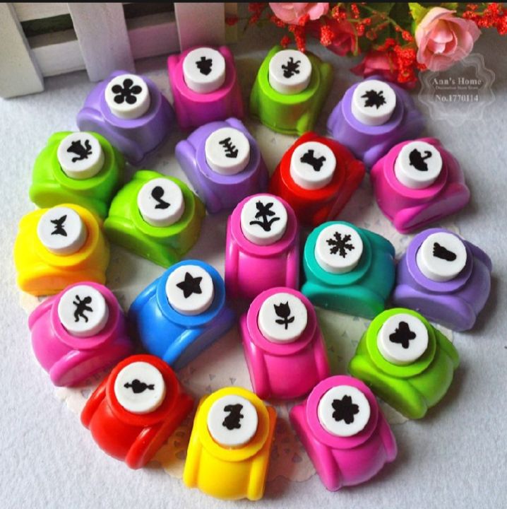 Mini Paper Punch pack of 1 Pc - Mini DIY assorted Paper pinching ...