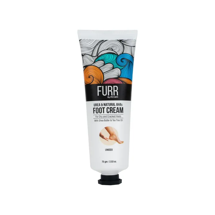FURR By Pee Safe Urea & Natural AHAs Foot Cream | Unisex | For Dry ...