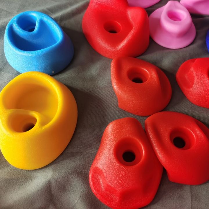 30pcs Kids Plastic Rock Climbing Wall Holds Games Indoor Outdoor ...