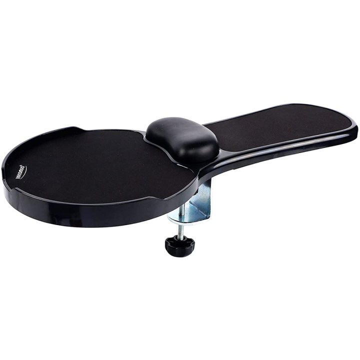 Computer Arm Rest Adjustable Mouse Pad, Ergonomic Wrist Support, Desk ...