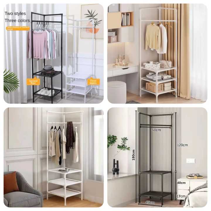 *Attachable Wall Corner Rack-* (Random Colours) *Box Packing* | Daraz.pk