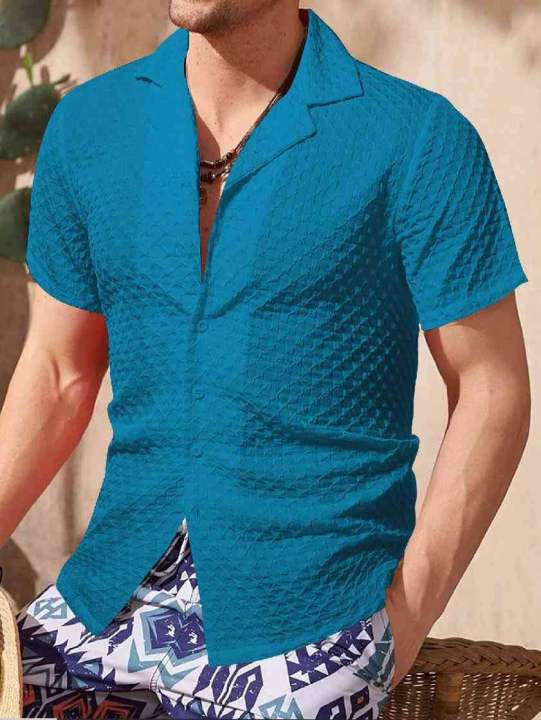 Men's casual Popcorn Shirt | Daraz.lk