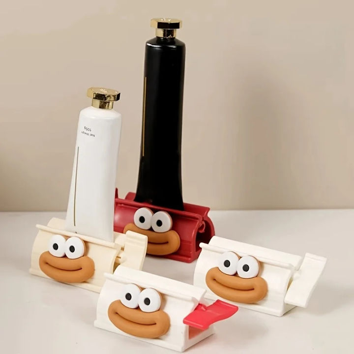 1 unit/3 units simple manual toothpaste squeezer with cute and funny ...