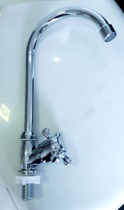 Swan Neck Tap / High Neck Kitchen Sink Tap (ABS) | Daraz.lk