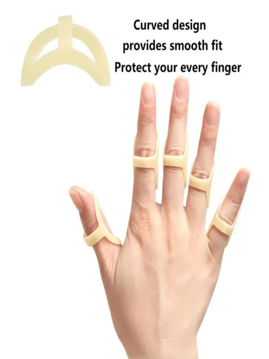 Oval Finger Splint, 5 Pack Trigger Finger Splint for Arthritis, Broken ...