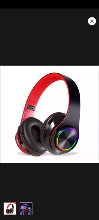 Led light wireless headset | Daraz.pk