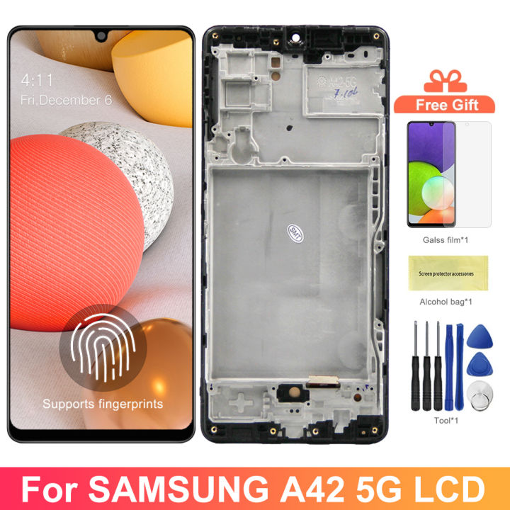 AMOLED Screen for Samsung Galaxy A42 5G A426B A426B/DS LCD Display ...