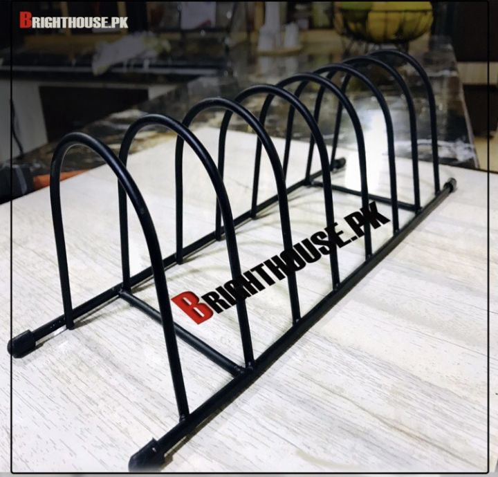 Metal 7 layers Plate Stand, Plates Rack, Racks, Kitchen Organizers ...