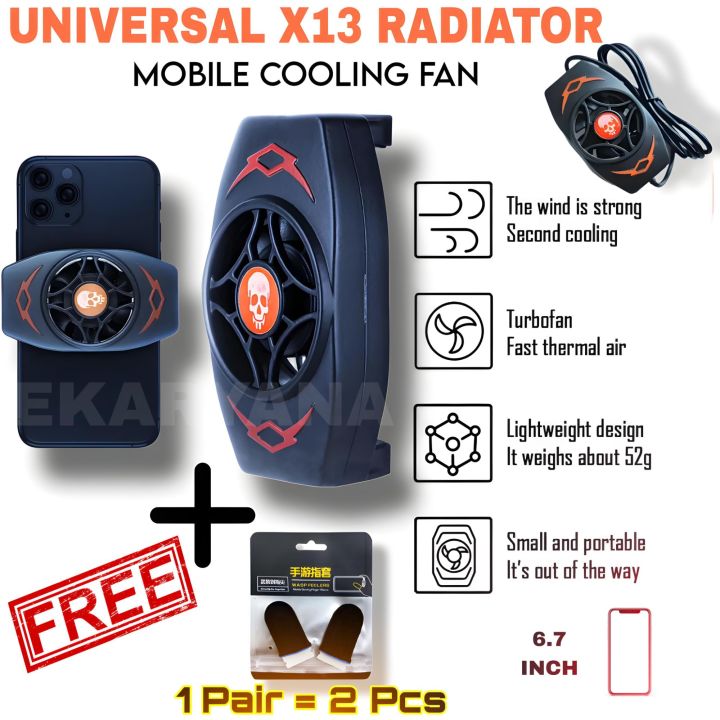 UNIVERSAL X13 Mobile Radiator ( ONLY AIR FAN ) & Memo CX07 ...