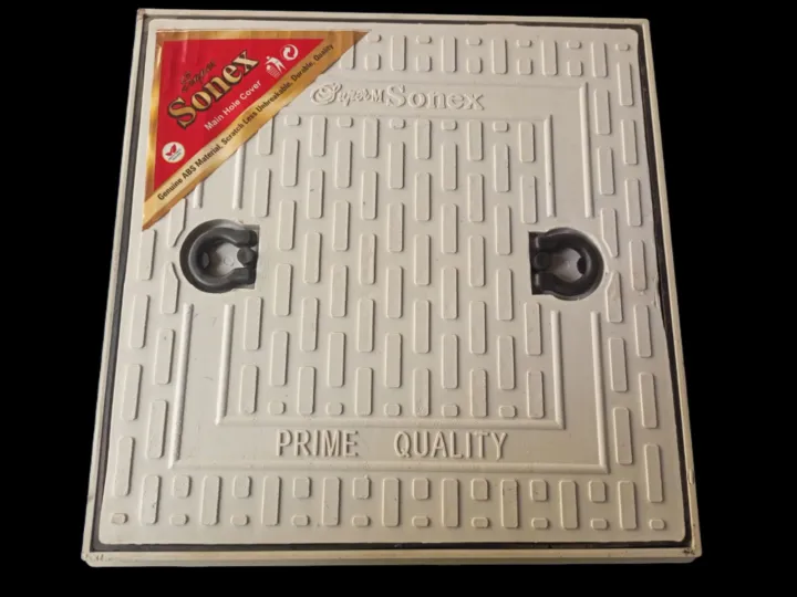 PVC main hole cover 12x12 inch, plastic drain cover, square manhole lid ...