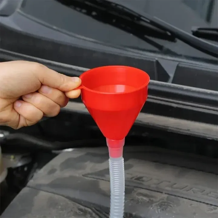 Extension Long Pipe Refueling Funnel Telescopic Filling Funnels Car ...