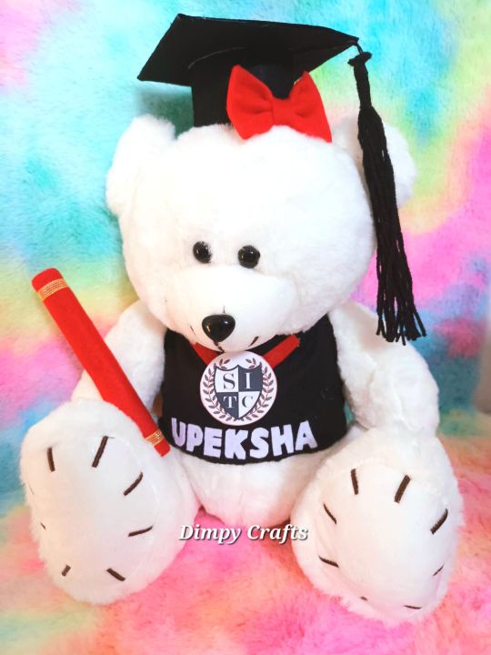handmade unique graduation teddy by Dimpy Crafts | Daraz.lk