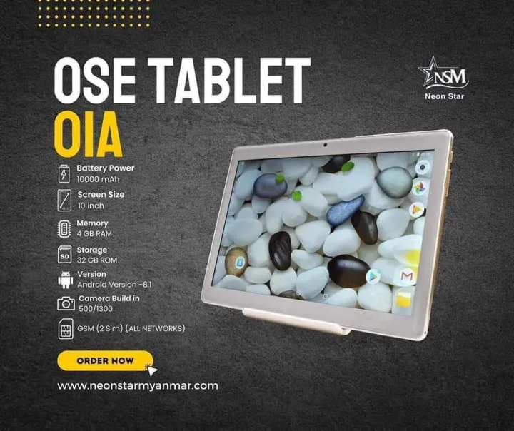 OSE O1A 10"Tablet | Shop.com.mm