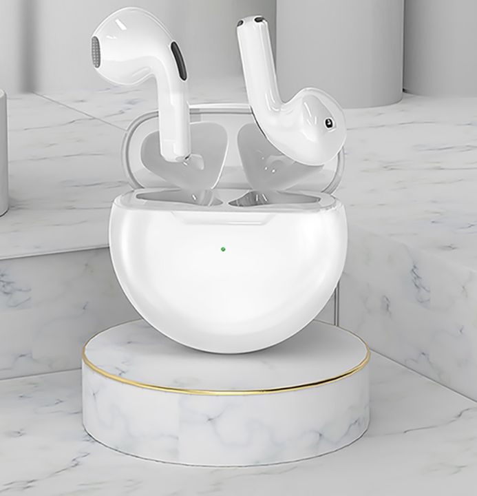 Pro 6 TWS Fone Bluetooth Earphones Stereo Headset Wireless Headphones ...