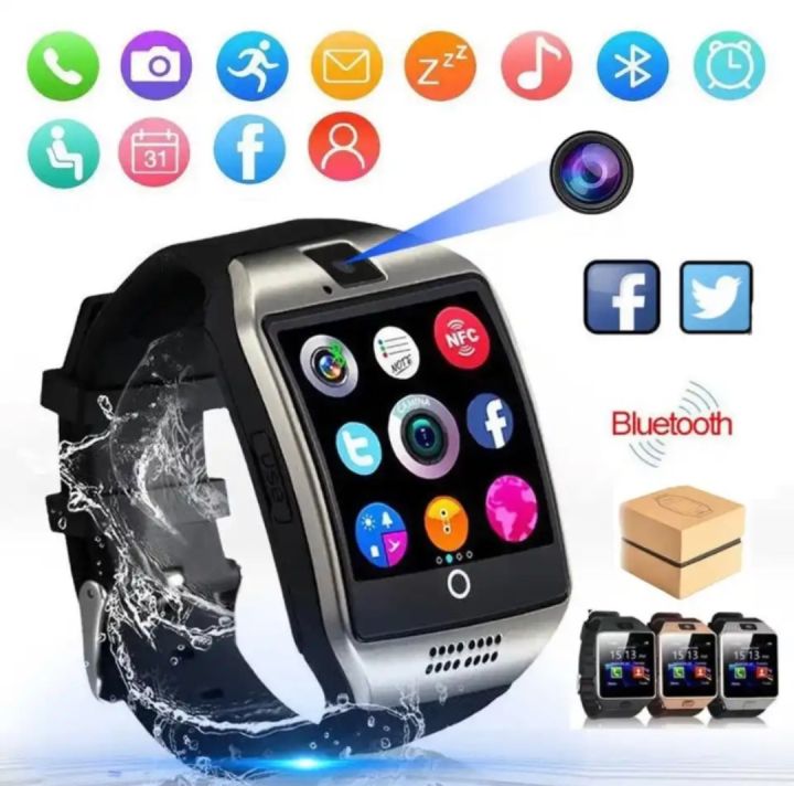 DZ09 Smartwatch | Touch Screen Display | Sim Supported | Calling and ...