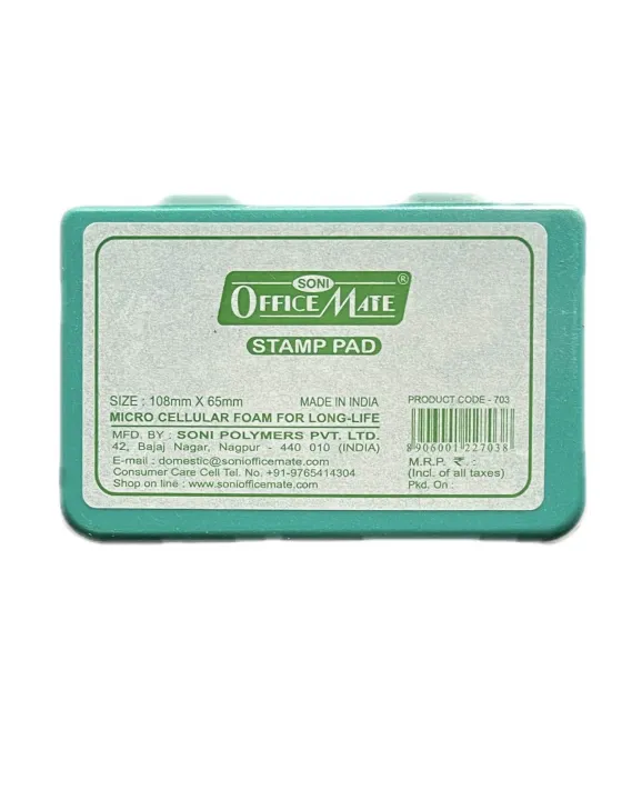 Office Mate Stamp Pad - 108mm x 65mm | Daraz.com.np