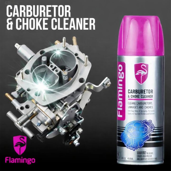 Flamingo Car Injector, Throttle Body & Carburetor Cleaner - 450ml ...
