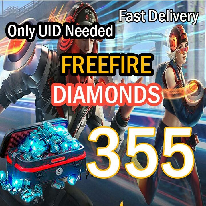 Free Fire Diamonds 355 | Daraz.pk