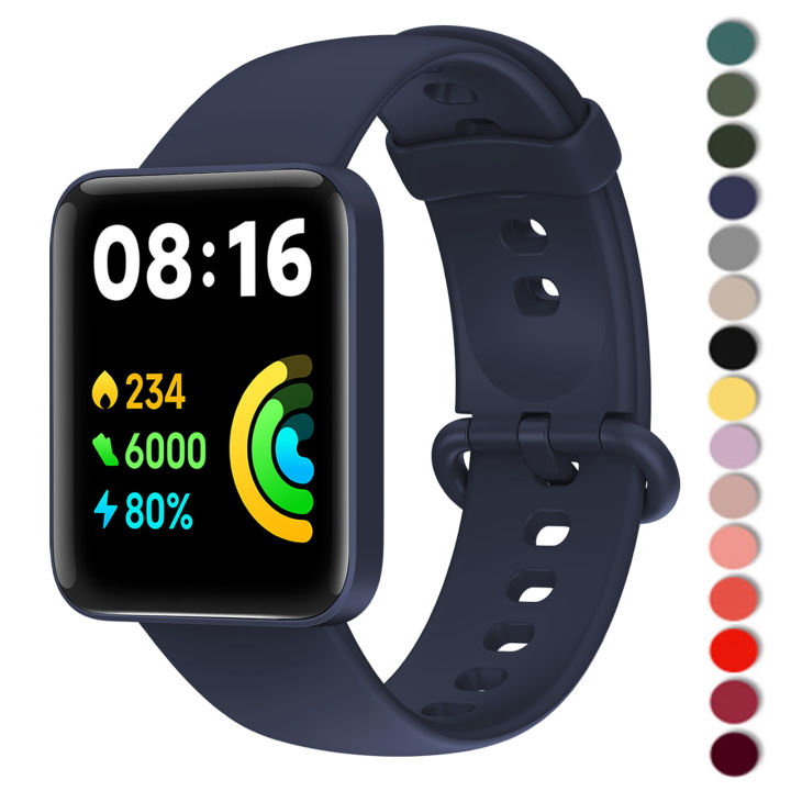 silicone Band For Xiaomi Mi Watch 2 Lite Strap Global Version Replacement watchband Bracelet mi ...