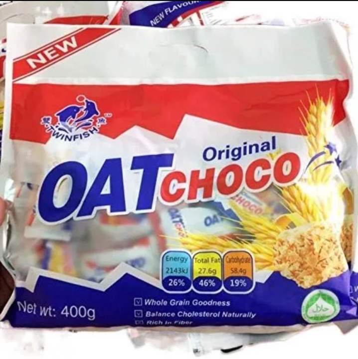 ORIIGINAL OAT CHOCO Oats Chocolate Bar 10g x 42 packs | Daraz.lk
