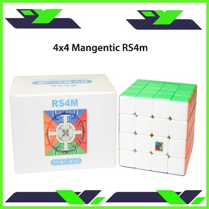RS4M 2020 4x4 Cube Speed Cubes Cubing Stickerless RS Classroom Puzzle ...