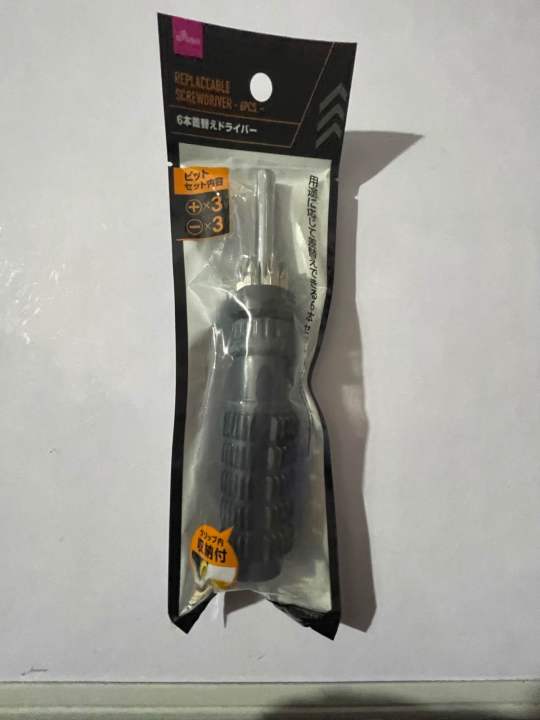 Replaceable Screwdriver -6Pcs Tools set Japan Daiso | Daraz.com.np