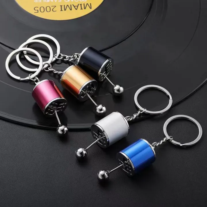 Mini Turbo Turbocharger Keychain Car-styling Keyring Gear Gearbox ...