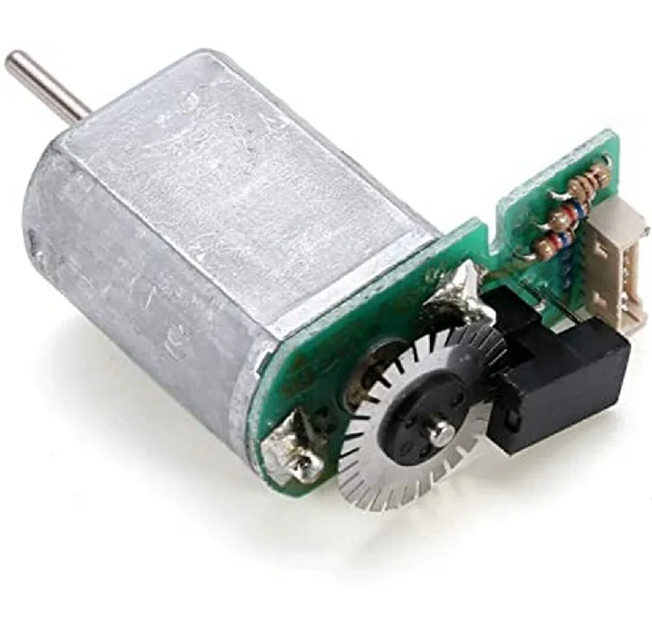 12V DC Motor with Optical Encoder Sensor - Current 40mA | Daraz.pk