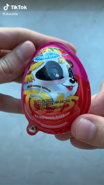 Jimmy The Panda Milk & Cocoa Cream with Surprise Toys 25gm (china ...