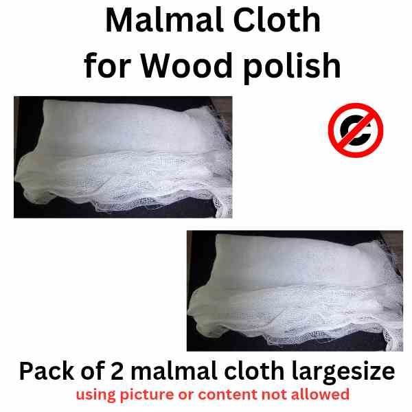 Malmal fabric for wood polish (pack of 2) (pack of 1) | Daraz.pk