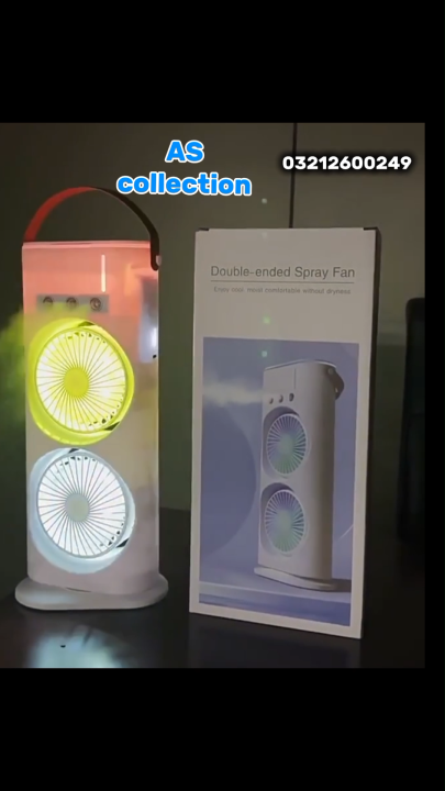 Air Cooler Fan 3 In 1 Rechargeable Rotating With Remote Control ...