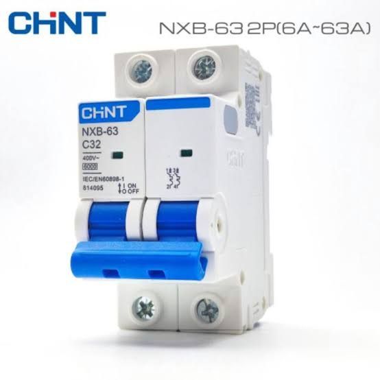 CHINT orginal premium quality MCB DP 2P miniature circuit breaker 16A ...