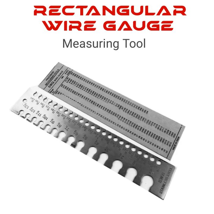 Rectangular wire Gauge Measuring Tool | Daraz.pk