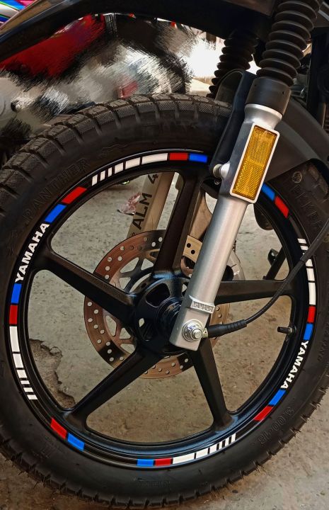 RIM STICKER YBR-G BLACK 2022 | Daraz.pk