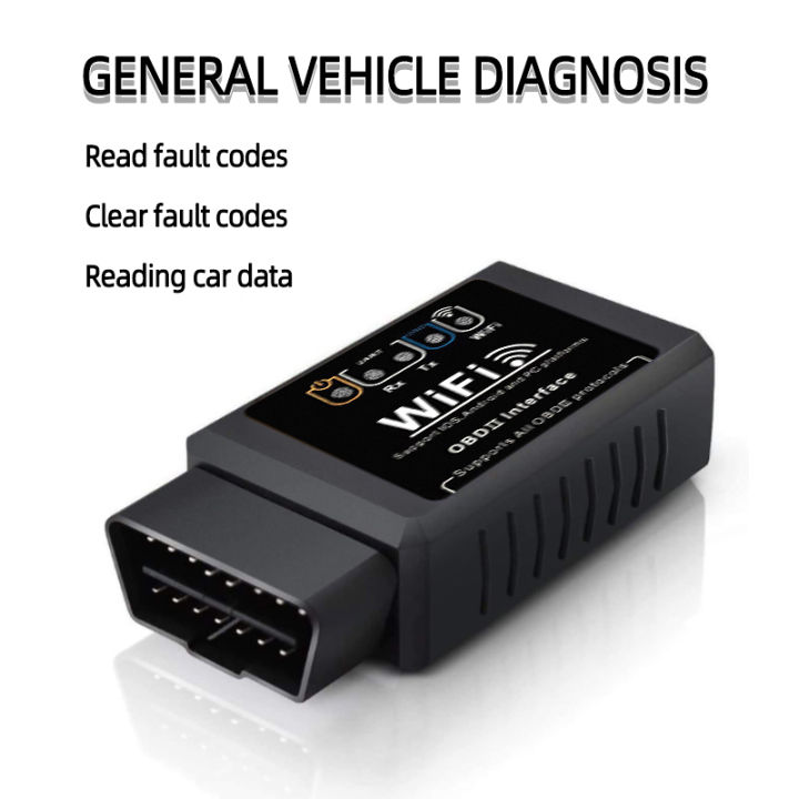 1 Pc OBD II WIFI ELM327 V 1.5 Scanner OBD II Automotive Fault Detection ... 1 Pc OBD II WIFI ELM327 V 1.5 Scanner OBD II Automotive Fault Detection ...