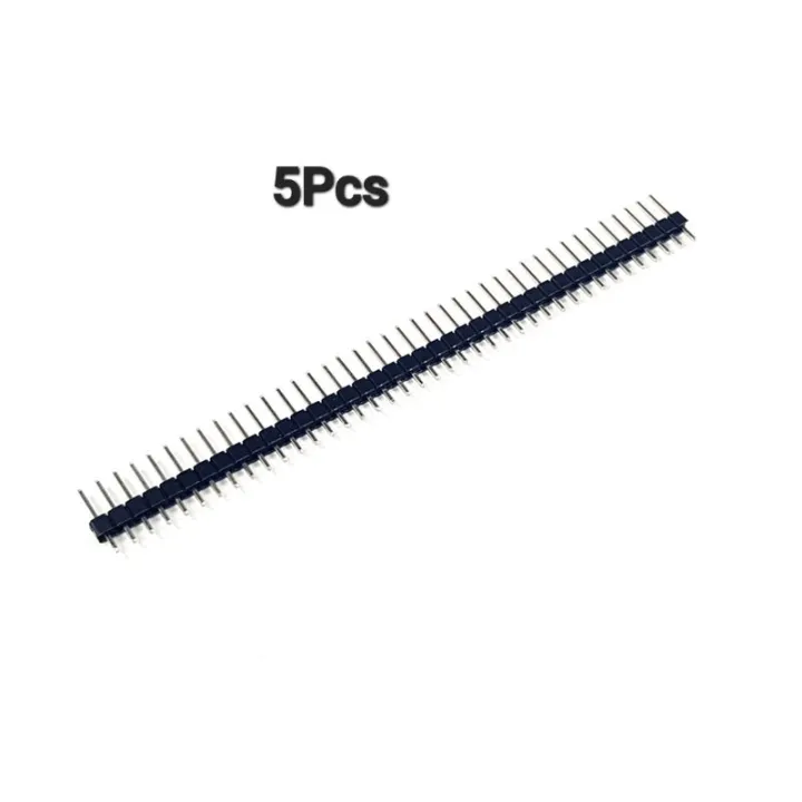 5 Pcs X 40 Pin Male Header Pin 2.54Mm Male Berg Strip PCB DIY | Daraz.lk