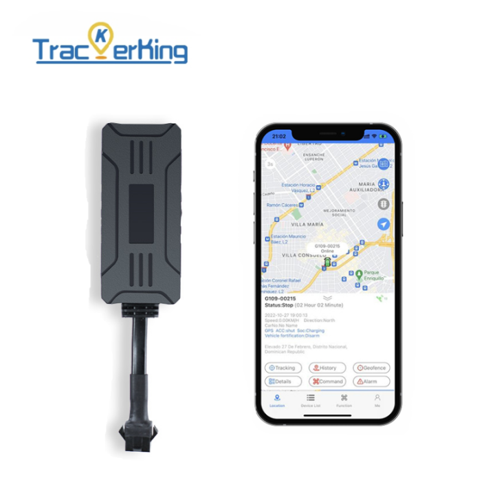 TrackerKing G109 GPS Tracker For Motorcycle 2G Anti-Lost Car Rastreador ...