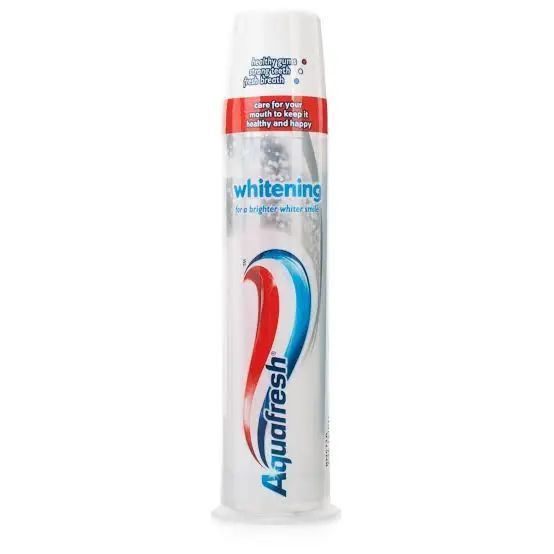 Aquafresh Whitening Toothpaste Pump 100ml | Daraz.com.bd