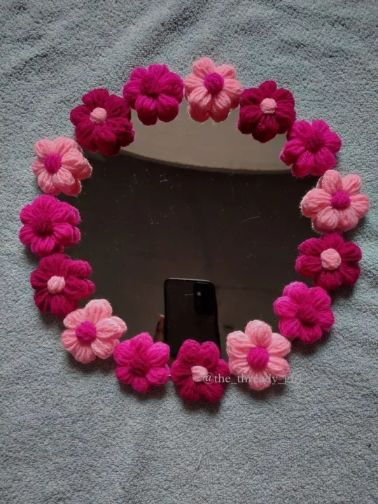 Handmade Flower for Mirror Decor at home | Daraz.pk