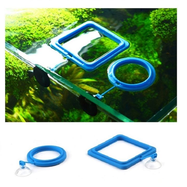Fish Feeding Ring Feeder Fishing Equipment For Food Flakes Aquarium ...