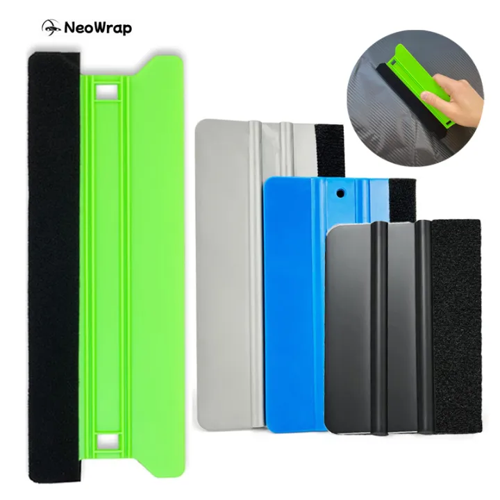 Squeegee Vinyl Tool 8IN/6IN/5IN/4IN Car Vinyl Spatula Scraper with Felt ...