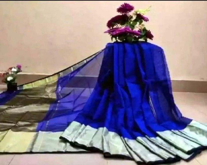 Halfsilk Tangail tat saree for women's -Saree | Daraz.com.bd