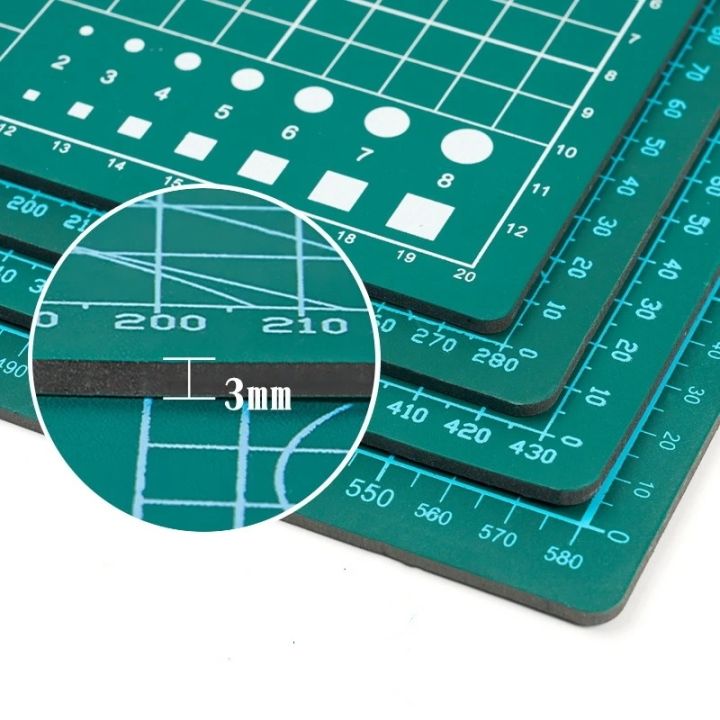 A2 A3 A4 A5 PVC Cutting Mat Double-Sided Self-Healing Board Patchwork Tools DIY Manual Craft ...