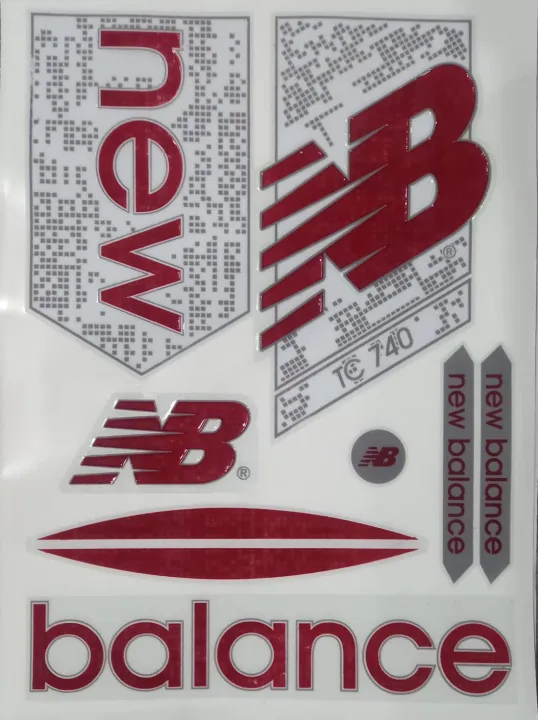New 3D 2024 NB Blue And Red Edition Cricket Bat Sticker Professionals ...
