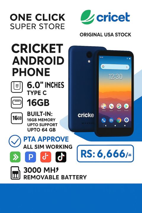 G Five 4G 6700 - 2GB RAM 16GB ROM - 2.8" Touch Screen - 4000mAh Battery ...