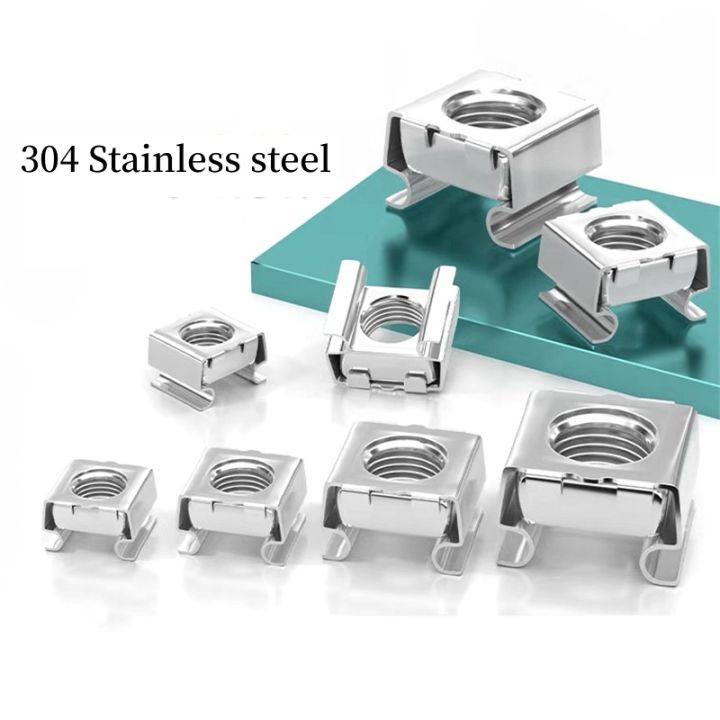 M4 M5 M6 M8 M10 304Stainless steel Square Elastic Rack Mount Server ...